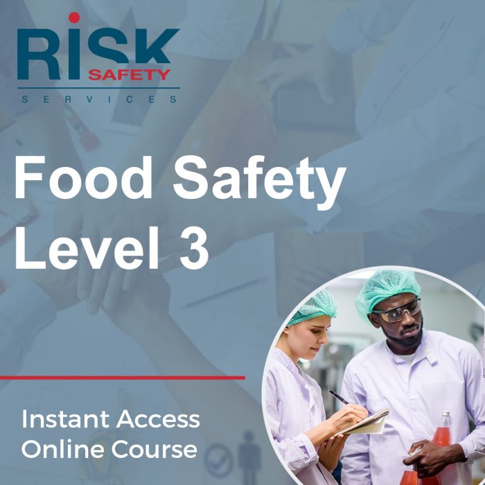 Food Safety Level 3 - Risk Safety Services